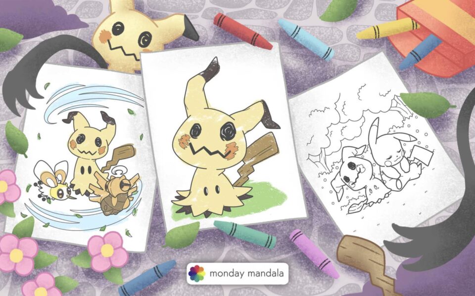 20 Mimikyu Coloring Pages (Free PDF Printables)