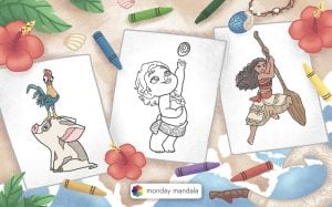 52 Moana Coloring Pages (Free PDF Printables)