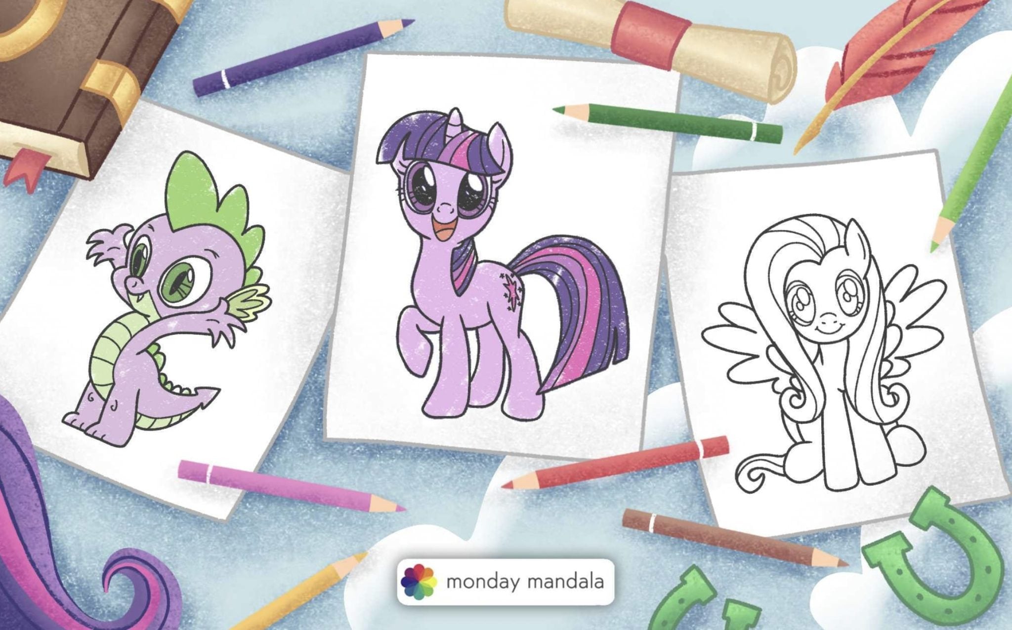 70 My Little Pony Coloring Pages (Free PDF Printables)