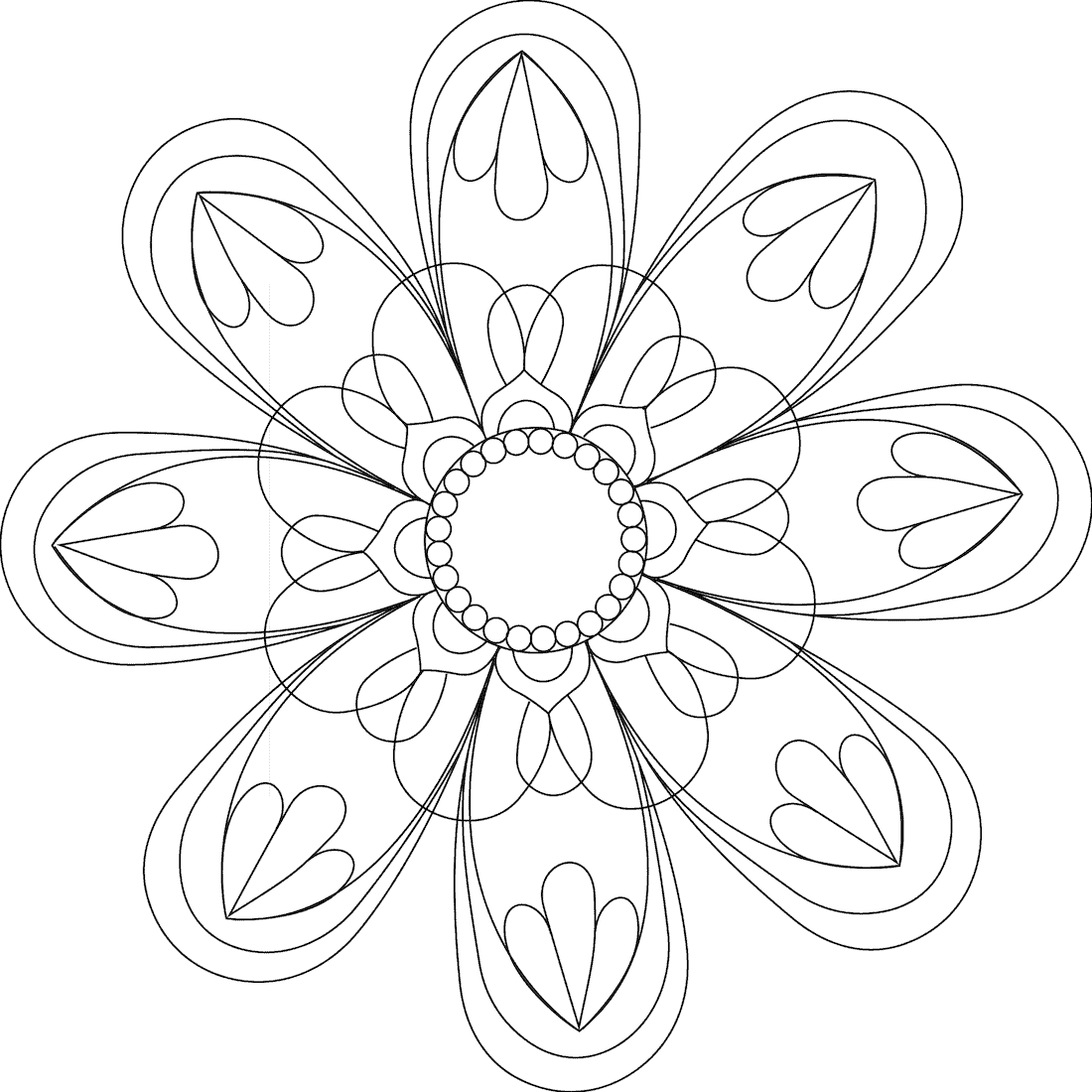 Peace And Love Coloring Page Monday Mandala Peace And Love Coloring Page Monday Mandala