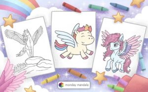 20 Pegasus Coloring Pages (Free PDF Printables)