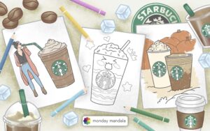 20 Starbucks Coloring Pages (Free PDF Printables)