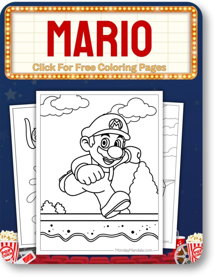 2,000 Kids Movie Coloring Pages (Free PDF Printables)