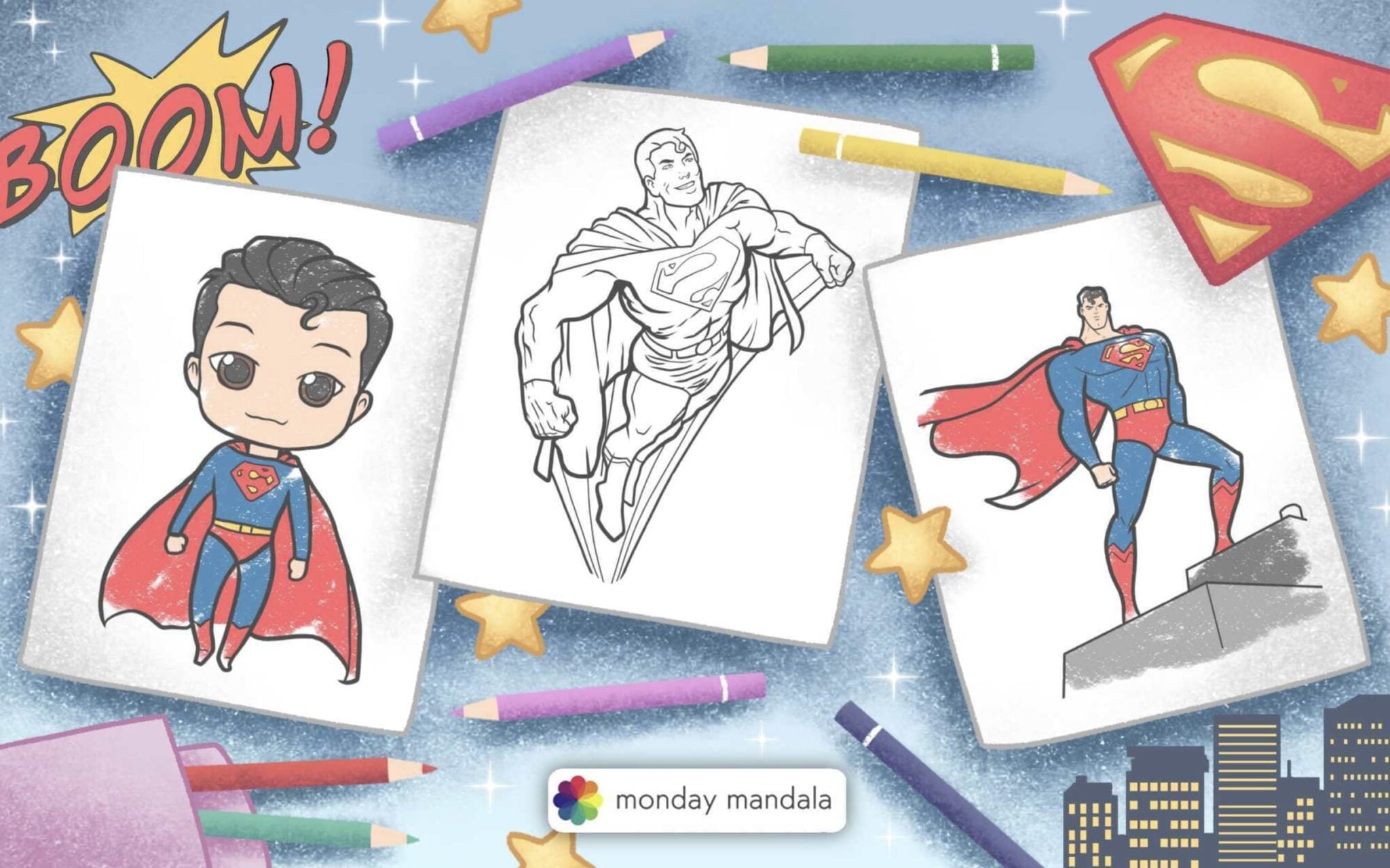 38 Superman Coloring Pages (Free PDF Printables)