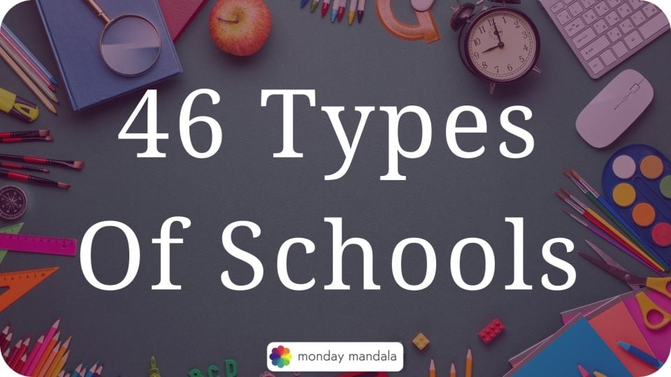 46 Types of Schools: With 21 You Likely Didn't Know Existed